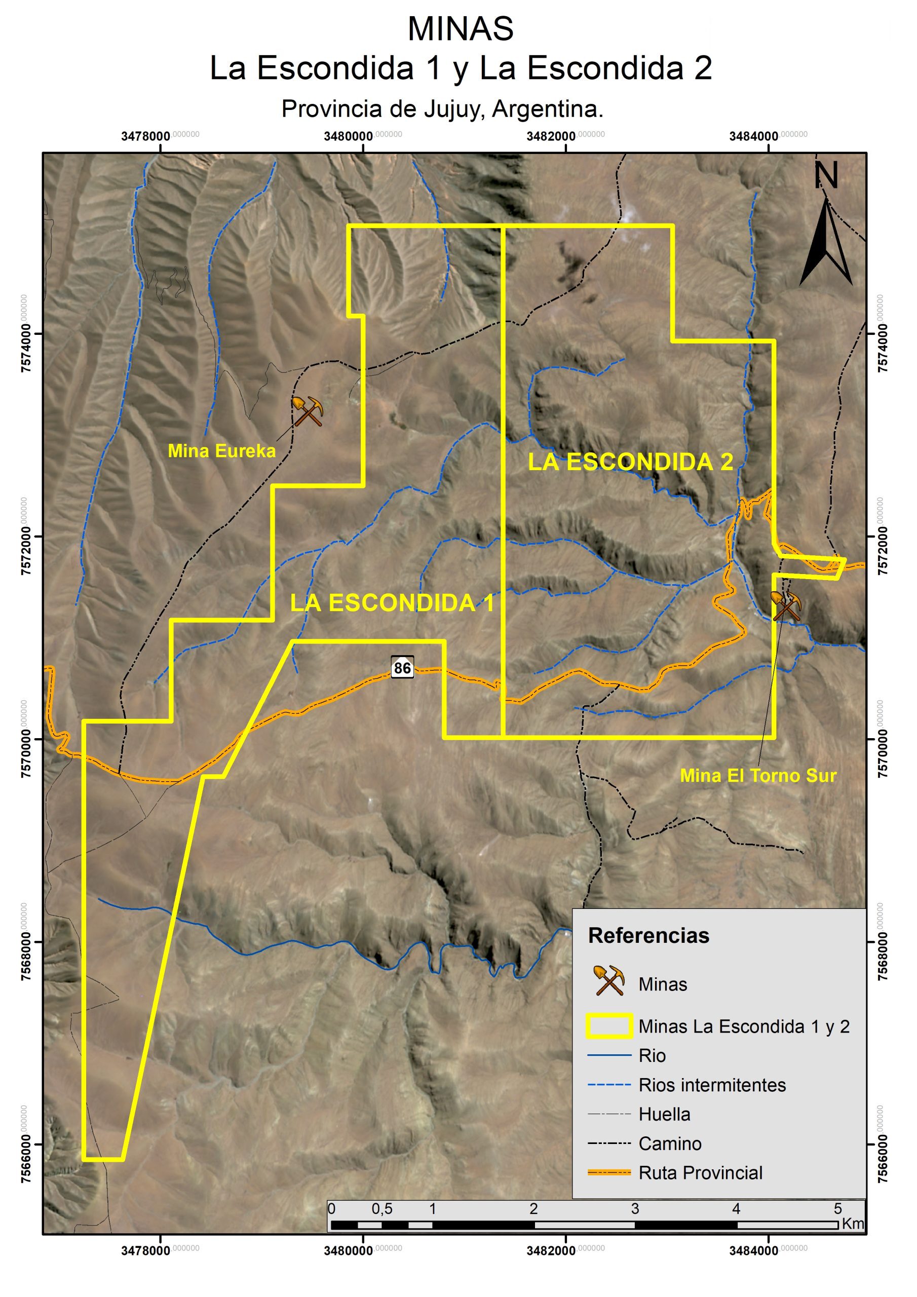Minas La Escondida - Ajax Resources plc